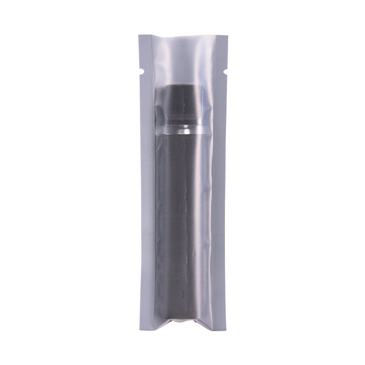 V4-Compatible Child Resistant Mylar Bag – Clear Front / Black Back